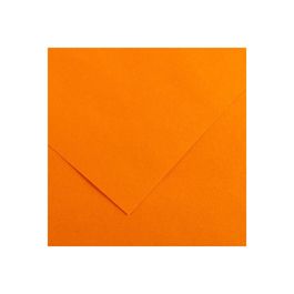 Canson Iris Vivaldi - Papier - 500 x 650 mm - 25 feuilles - clémentine ...