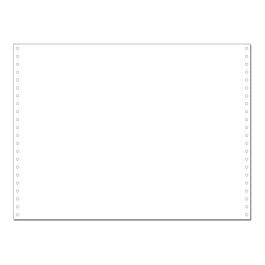 Exacompta - Papier listing blanc - 2000 feuilles 380 mm x 11" - bandes ...