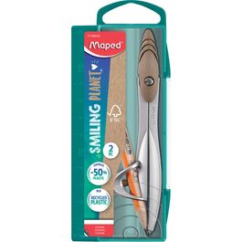 Maped Smiling Planet - Coffret compas Study bague - en bois FSC Pas ...