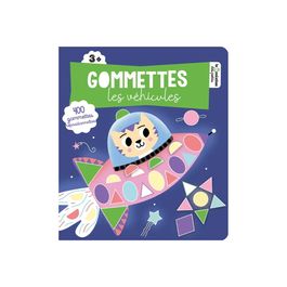Gommettes - Les véhicules - Livre d'exercices Pas Cher | Bureau Vallée