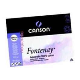 CANSON Fontenay - bloc-notes collé sur les 4 côtés - 320 x 410 mm - 20 ...