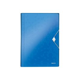 Leitz WOW - valisette - 6 positions - pour A4 - à onglets - bleu ...