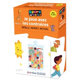 Récré en'Boîte - Je joue avec les contraires Pas Cher | Bureau Vallée