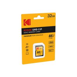 Kodak - carte mémoire 32 Go - Class 10 - SDHC UHS-I U1 V10 Pas Cher | Bureau Vallée