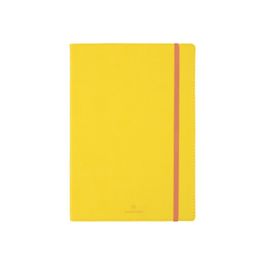 Oberthur Carmen - Carnet de notes A5 - jaune Pas Cher | Bureau Vallée