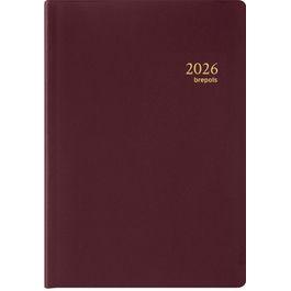 Agenda semainier Armada – format 4L – bordeaux – Brepols Pas Cher ...