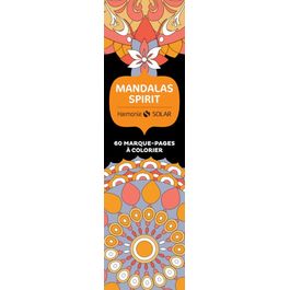 60 Marque-pages à colorier - Mandala spirit Pas Cher | Bureau Vallée