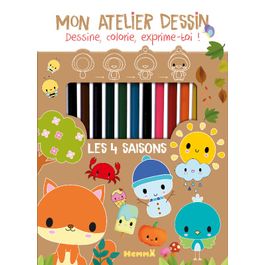 Mon Atelier Dessin - Les 4 Saisons Pas Cher | Bureau Vallée