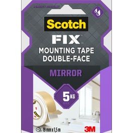 Scotch - Ruban adhésif Double face - Fix™ Miroirs & pièces humides ...