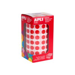 APLI kids - Gommettes rondes - 1,05 cm de diamètre - rouges Pas Cher ...