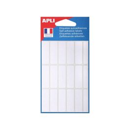 Apli Agipa - 105 étiquettes blanches adhésives - 12 x 38 mm - réf ...