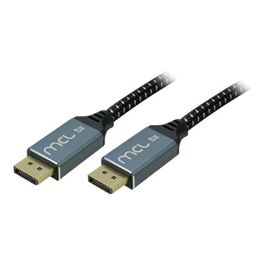 MCL Samar - Câble DisplayPort tressé - 3 m - noir Pas Cher | Bureau Vallée