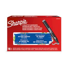 SHARPIE CREATIVE MARKERS feutres acrylique - Pointe ogive - Gris Froid ...
