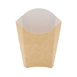 1000 Cornets à frites GM Kraft blanc - 133 (L) x 170 (H) mm Pas Cher ...