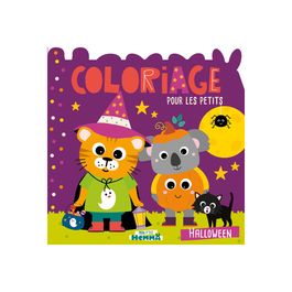 Coloriage pour les petits - Halloween - Mon P’tit Hemma - Livre à ...