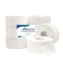 Argos - Papier toilette Mini jumbo - 12 rouleaux de 750 feuilles - 2 ...