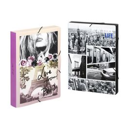 Viquel Metropolis Megabox - boîte de classement Pas Cher | Bureau Vallée