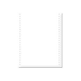 Exacompta - Papier listing blanc - 1000 feuilles 240 mm x 12" - bandes ...