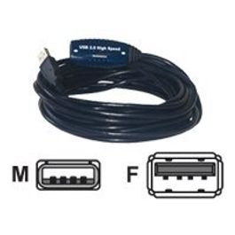 MCL Samar - cable alargador USB - USB a USB - 5 m Precios Bajos ...