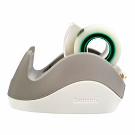 Scotch - Dévidoir bicolore avec ruban adhésif 19 mm x 33 m - gris ou ...