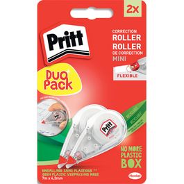 Pritt - Pack de 2 Mini correcteurs - 4,2mm x 7m Pas Cher | Bureau Vallée