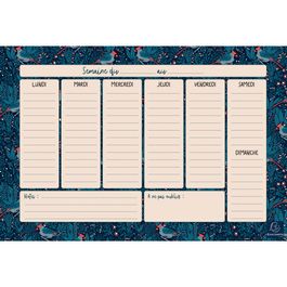 Hebdo Planner Color Design - 18 x 26,5 cm - différents modèles ...