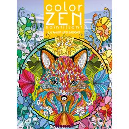 Color Zen scintillant - La magie des saisons - Livre de coloriage ...