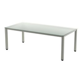 Rocada Executive - Mesa - rectangular - blanco - aluminio base Precios ...