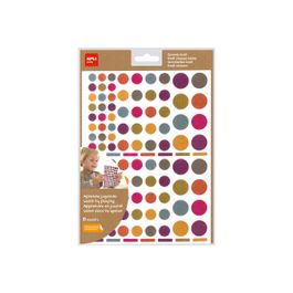 Apli Kids - 624 Gommettes kraft - couleurs assorties : jaune, violet ...