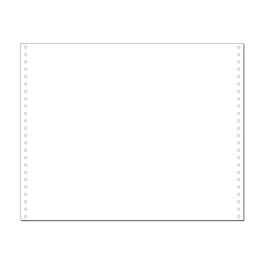 Exacompta - Papier listing blanc - 2000 feuilles 380 mm x 12" - bandes ...