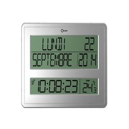 ORIUM by CEP RC - horloge digital - 43 x 32.5 cm - argent Pas Cher ...