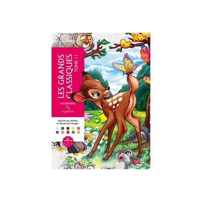 Coloriages mystères Disney - Les Grands classiques Tome 11 - livre à colorier (livre de poche ...