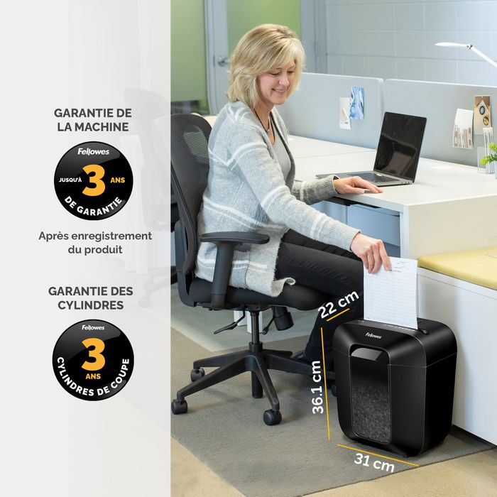 Fellowes Powershred LX25 - destructeur de documents Pas Cher | Bureau ...