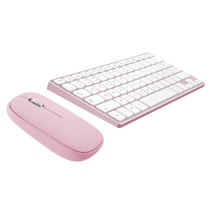 T'nB iClick - ensemble clavier sans fil et souris sans fil - rose Pas ...