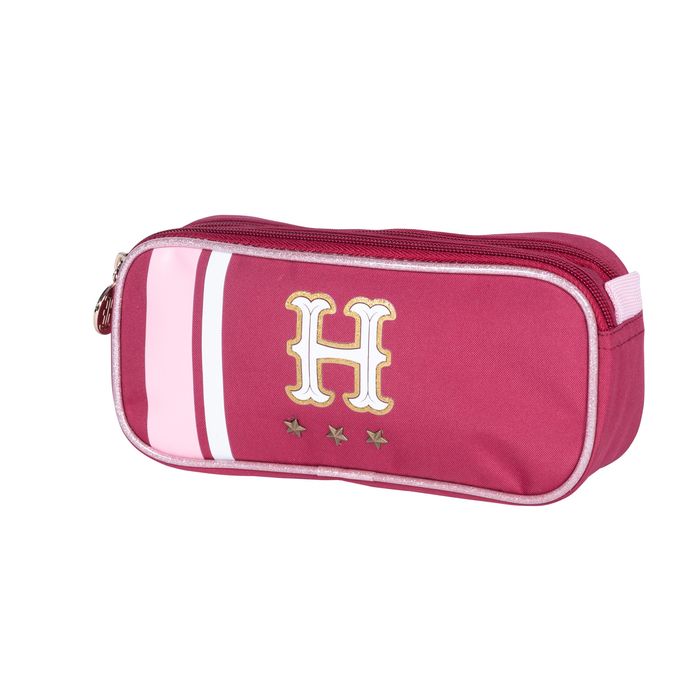 Trousse Harry Potter Hedwig - 2 compartiments - rose - Kid'Abord Pas ...