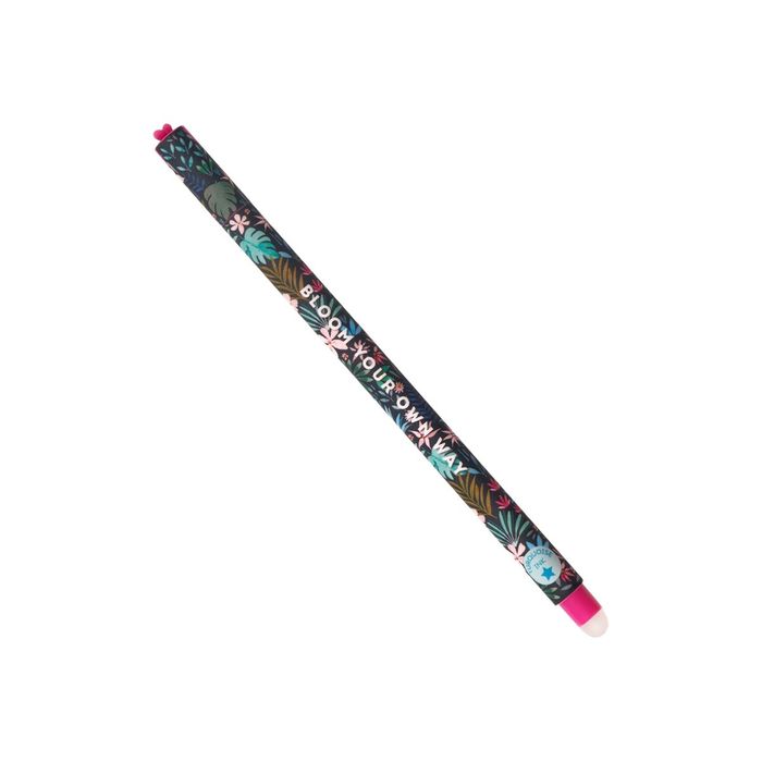 Legami Flora - Stylo gel effaçable - turquoise Pas Cher | Bureau Vallée