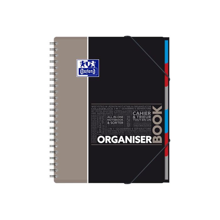 Oxford Etudiants - Cahier trieur Organiserbook A4+ (24 x 29,7 cm) - 180 ...