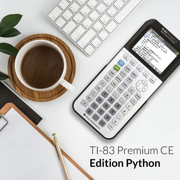 Calculatrice graphique TI83 Premium - Edition Python Pas Cher | Bureau Vallée