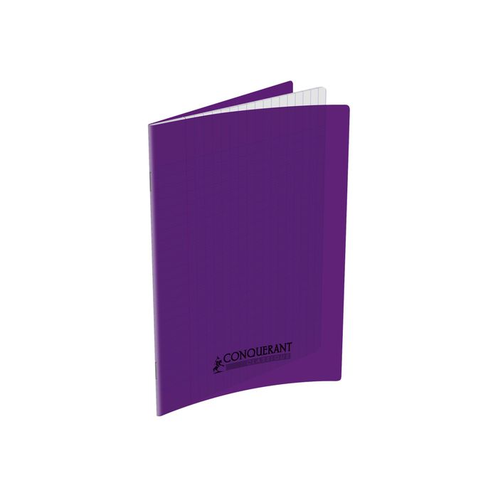 CONQUERANT Classique - Cahier polypro - 17 x 22 cm - 96 pages - Grands ...