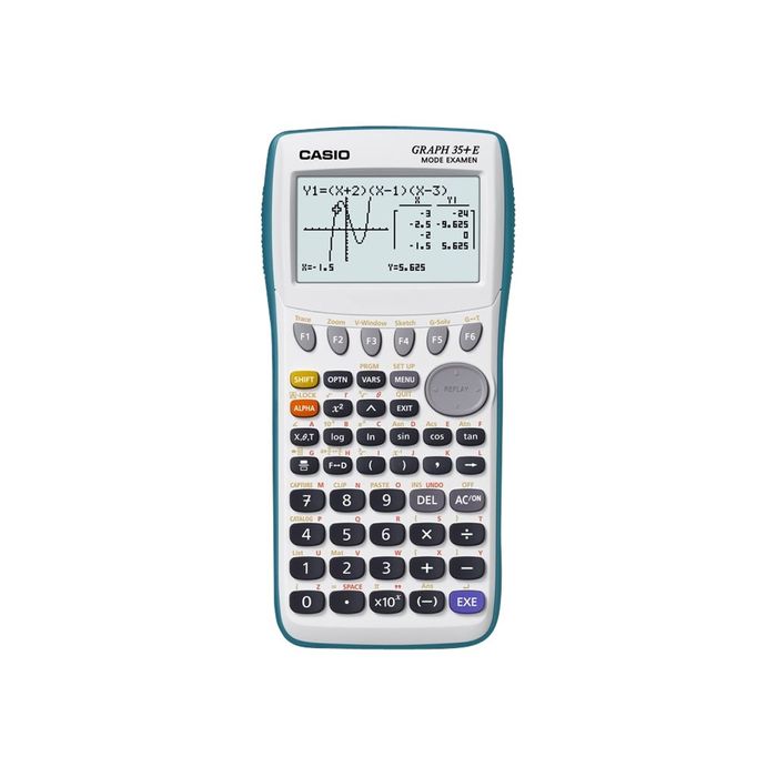 Casio Graph 35+ E - calculatrice scolaire graphique - Mode examen ...