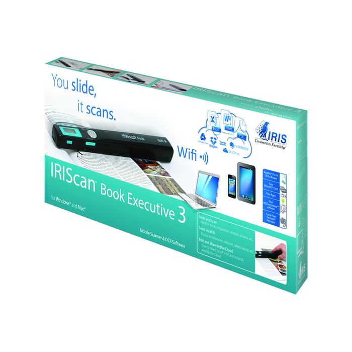 IRIS IRIScan Book 3 Executive - scanner à main - de poche - USB 2.0 Pas ...