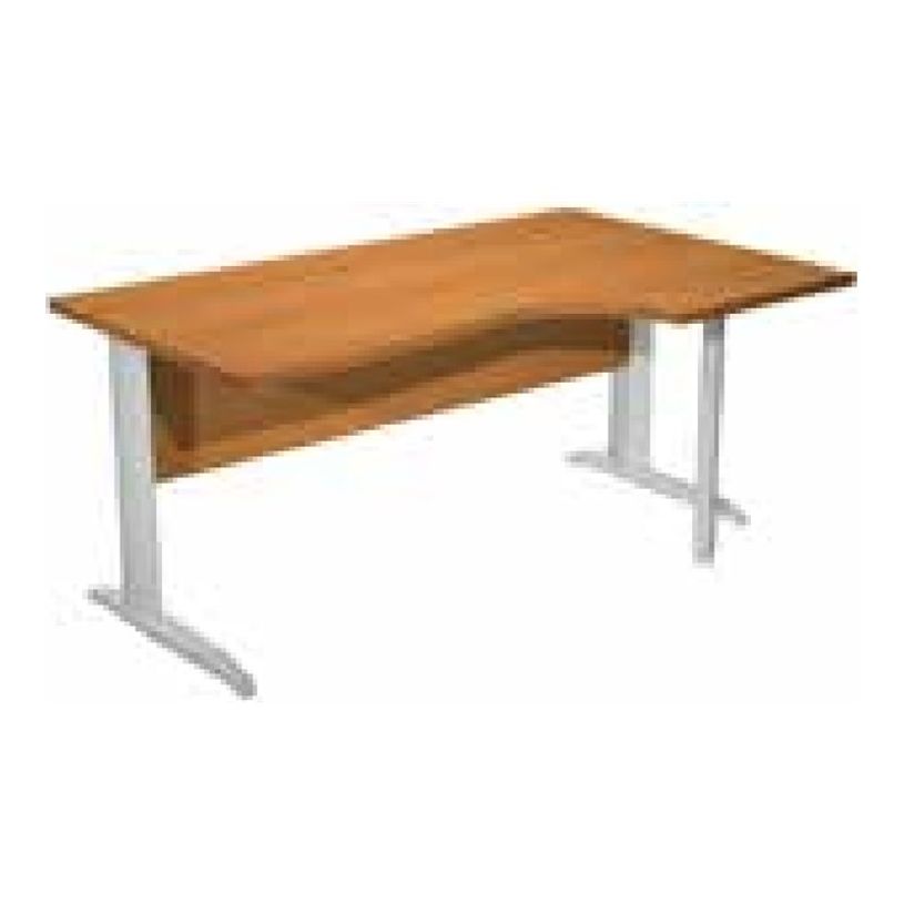 Artarredi Presto Compact - Escritorio - en escuadra (derecha) - gris - RAL 7016, antracita mate ...