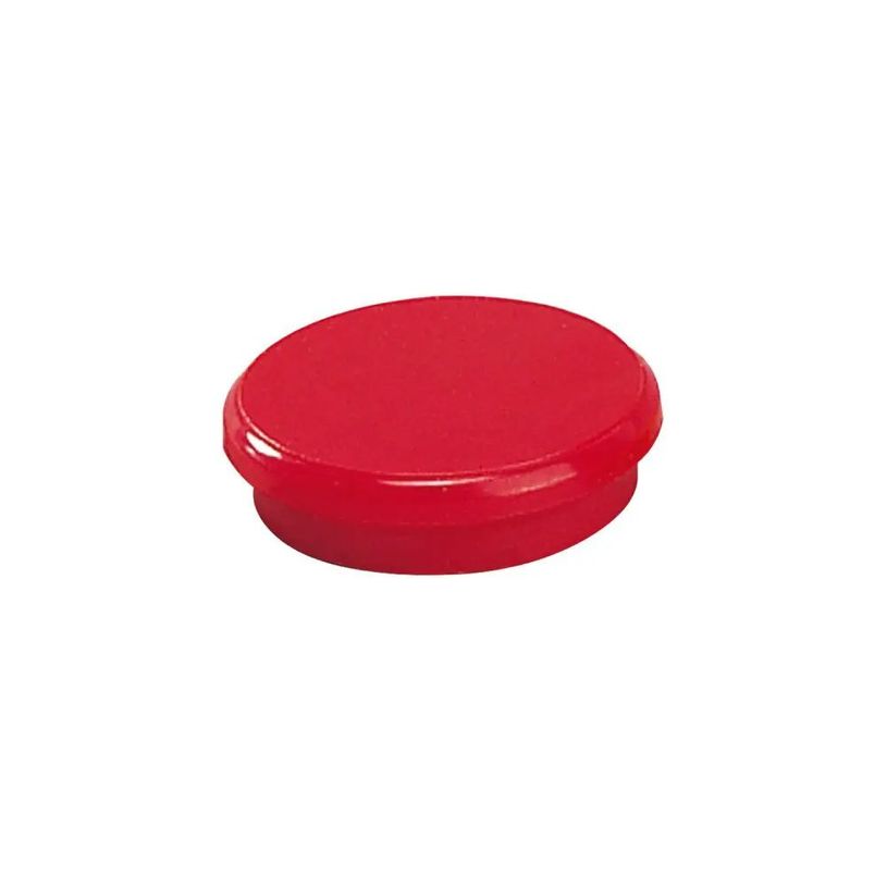 Dahle - Pack de 6 aimants - 2,4 cm - rouge Pas Cher | Bureau Vallée