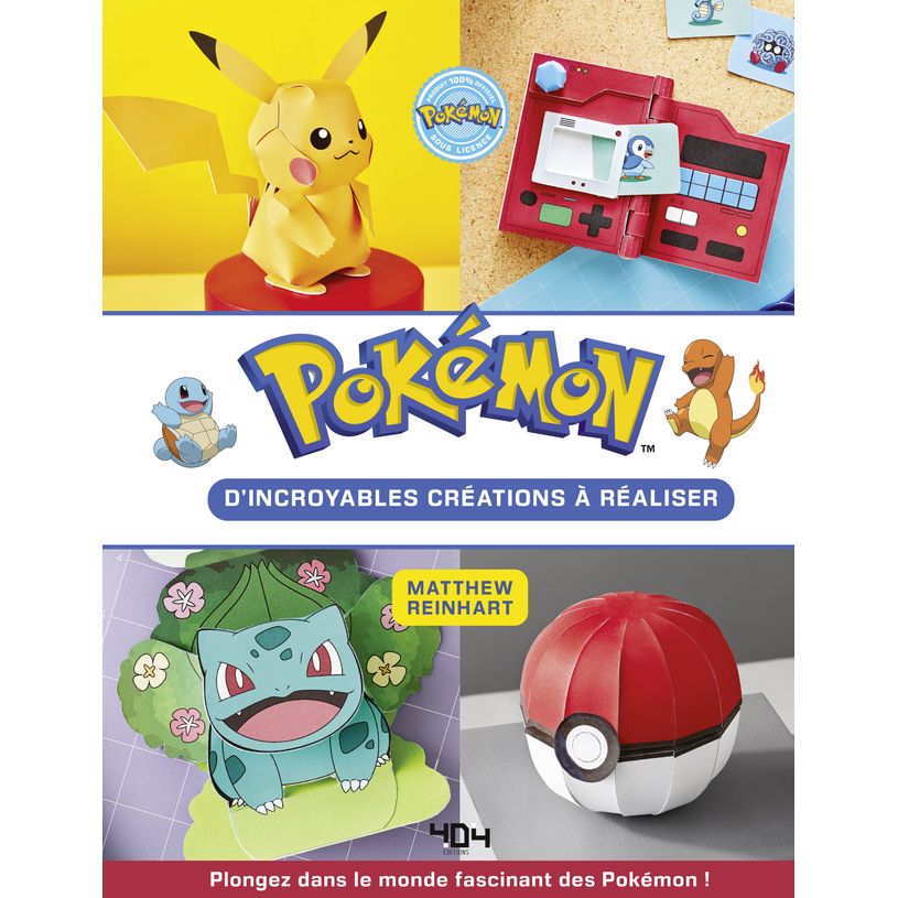 Papercraft Pokémon - Pokécraft - 14 créations à réaliser - Loisirs ...