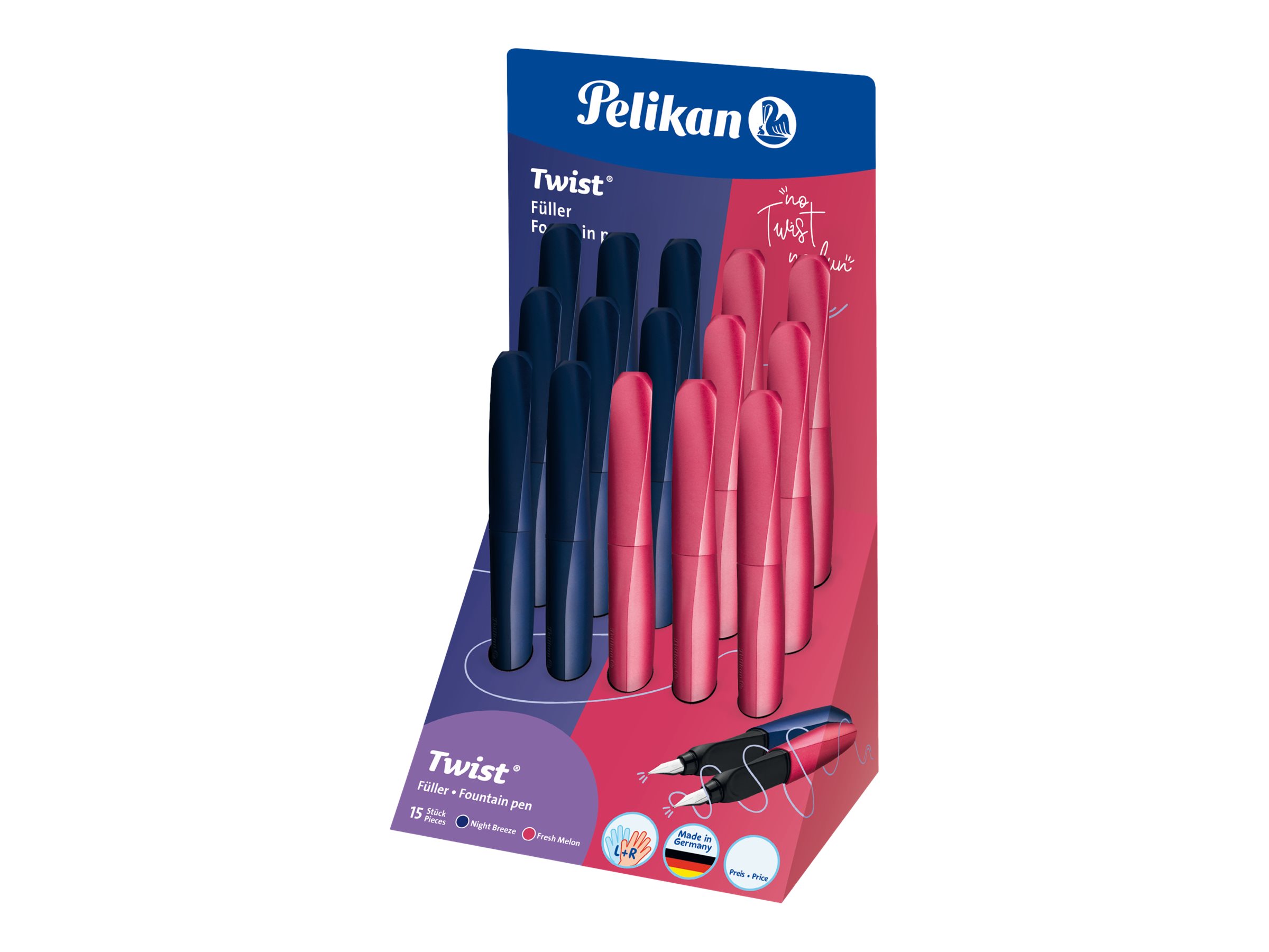 Pelikan Twist - Stylo plume - melon Pas Cher | Bureau Vallée