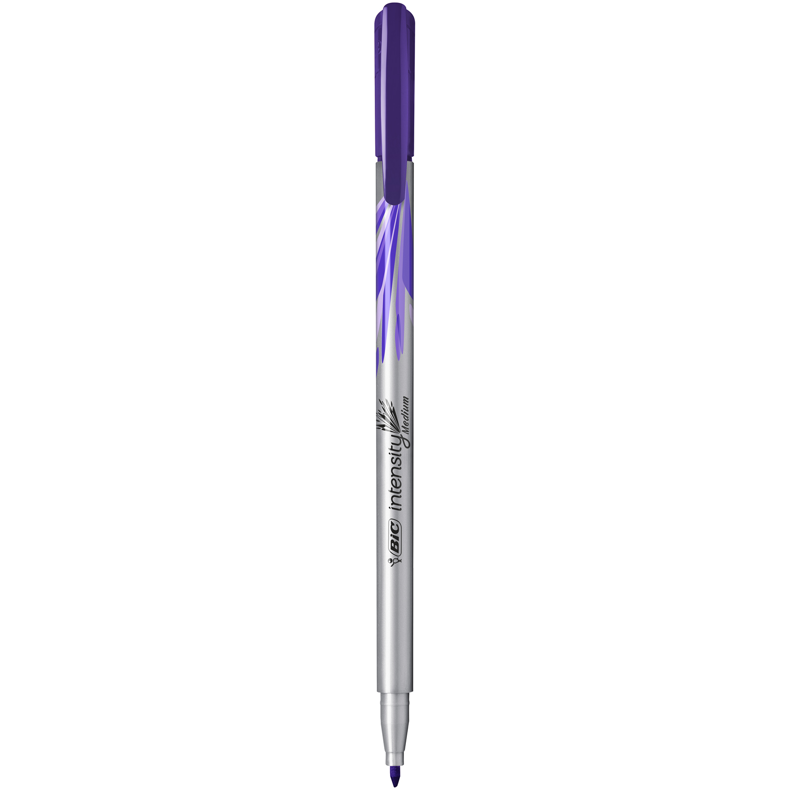 BIC Intensity - Feutre fin - pointe moyenne - violet Pas Cher | Bureau ...