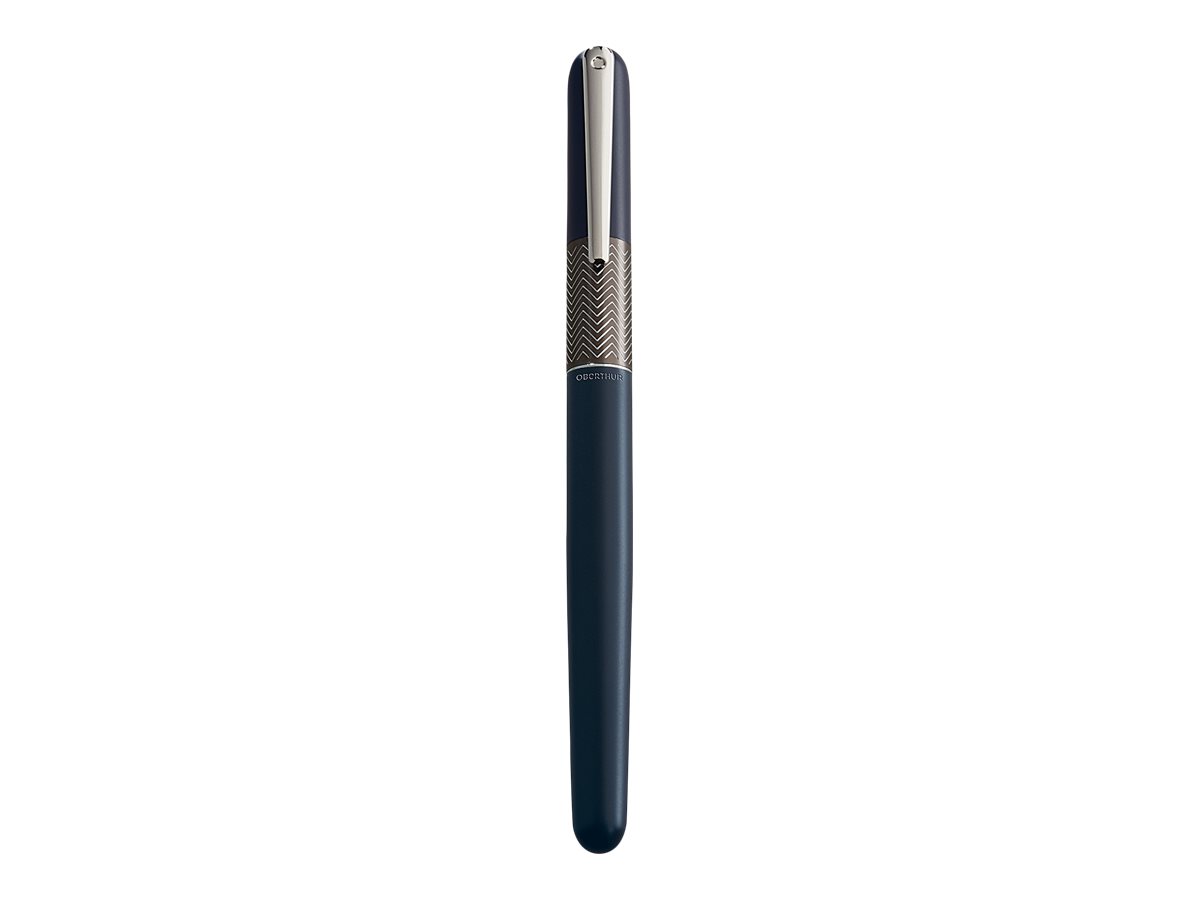 Oberthur Fusion - Stylo plume marine Pas Cher | Bureau Vallée