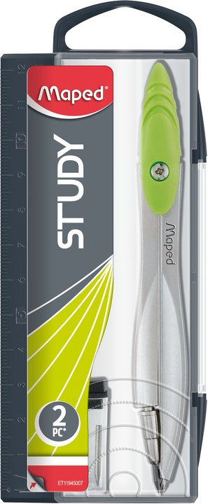 Maped - Compas à mine - coffret 2 pièces Pas Cher | Bureau Vallée