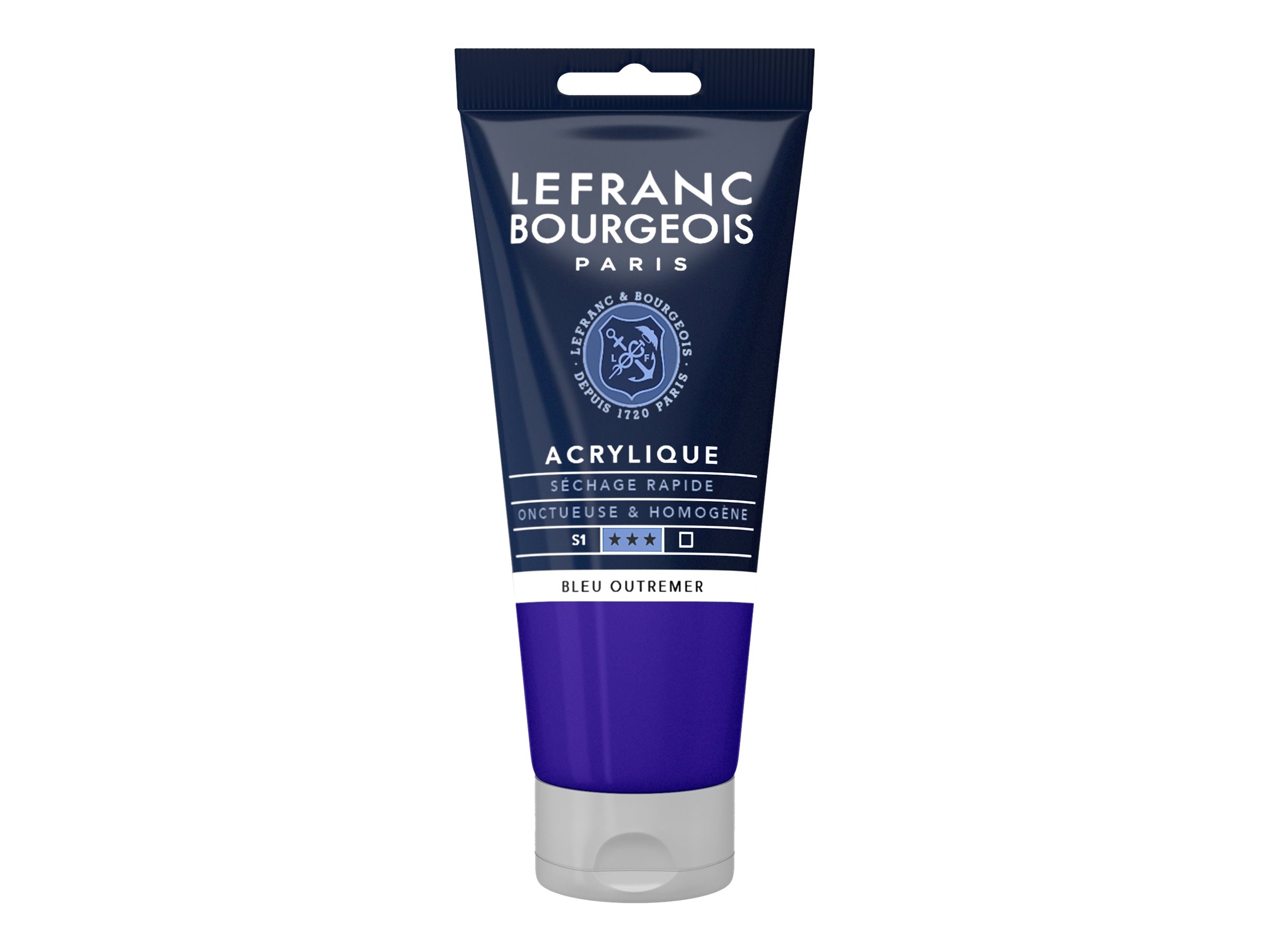 Lefranc Bourgeois - Peinture acrylique - bleu ultramarin - 80 ml Pas ...
