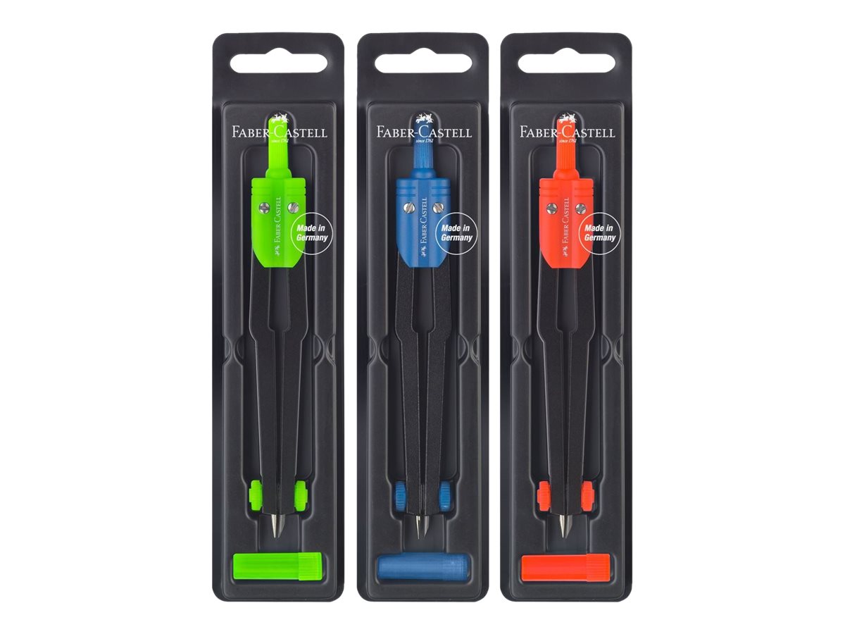 Faber-Castell - Compas à mine - En métal Pas Cher | Bureau Vallée